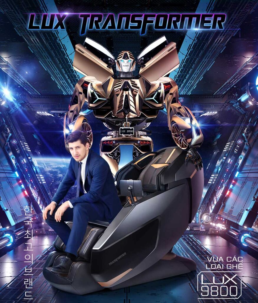 Ghế Massage Buheung Transformer LUX 9800 - Buheung.vn